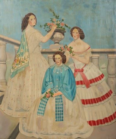 George G. Fish | Portrait of Three Young Women (19) | MutualArt