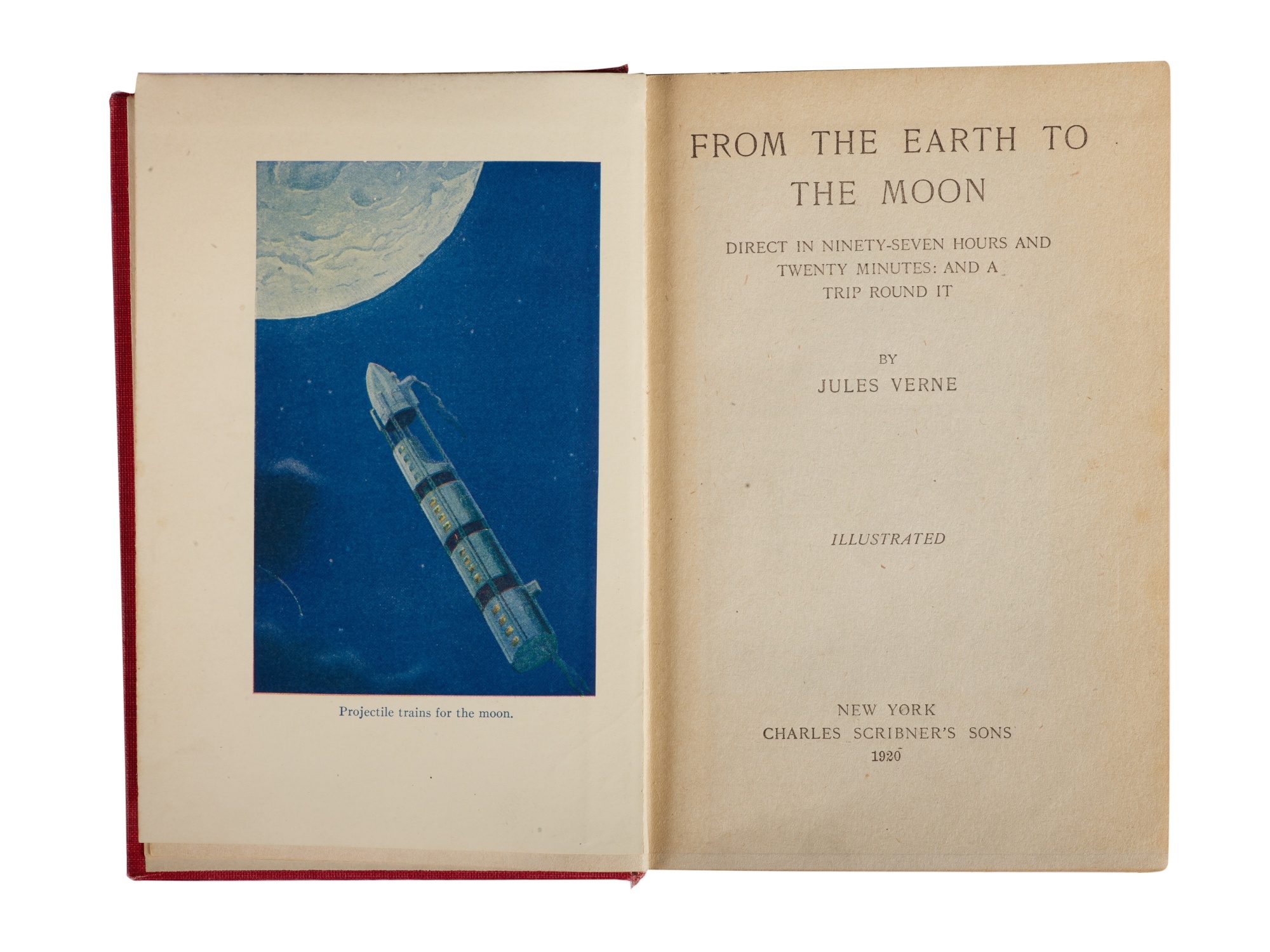Walt Cunningham | Jules Verne. From The Earth to the Moon (1922 ...