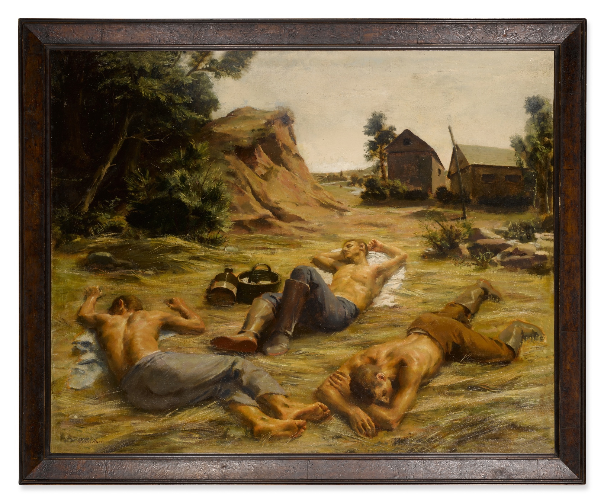 John Koch | Farmers Nooning | MutualArt