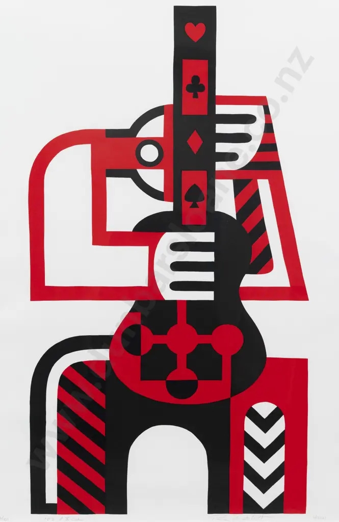 Paratene Matchitt | No 2 of 10 Guitars (20) | MutualArt