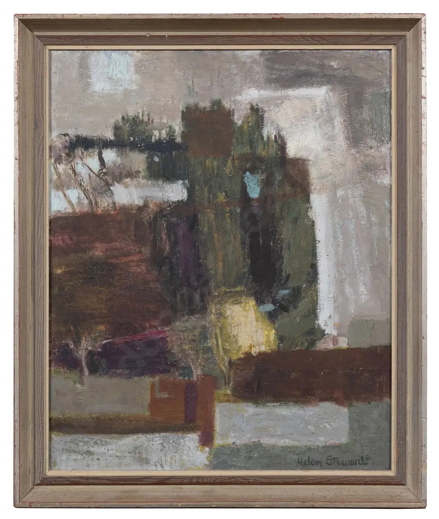 Helen Stewart | Brown and Grey | MutualArt