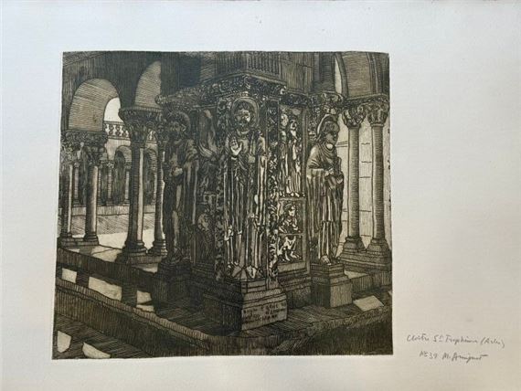 Marcel Amiguet | Cloître Saint-Trophime | MutualArt