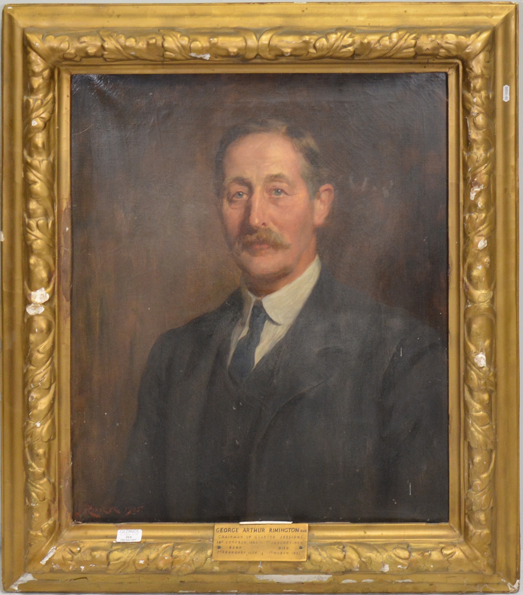 Hugh Goldwin Riviere | Hugh Goldwin Riviere, Portrait of George Arthur ...