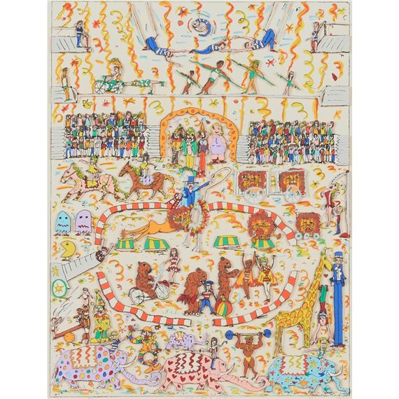 James Rizzi | Circus (1984) | MutualArt