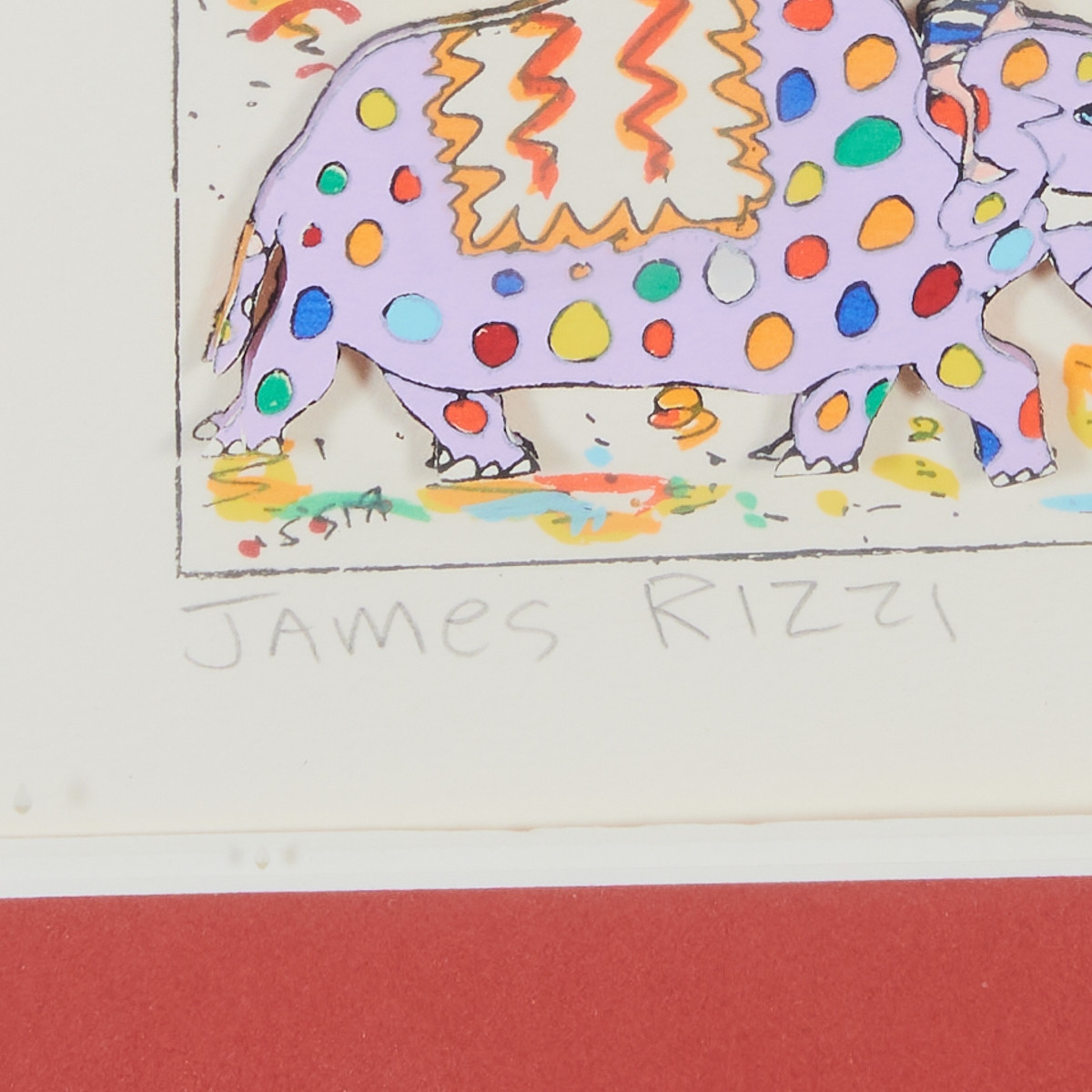 James Rizzi | Circus (1984) | MutualArt