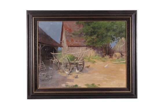 Konstantin Stoitzner | Bauernhof (1912) | MutualArt
