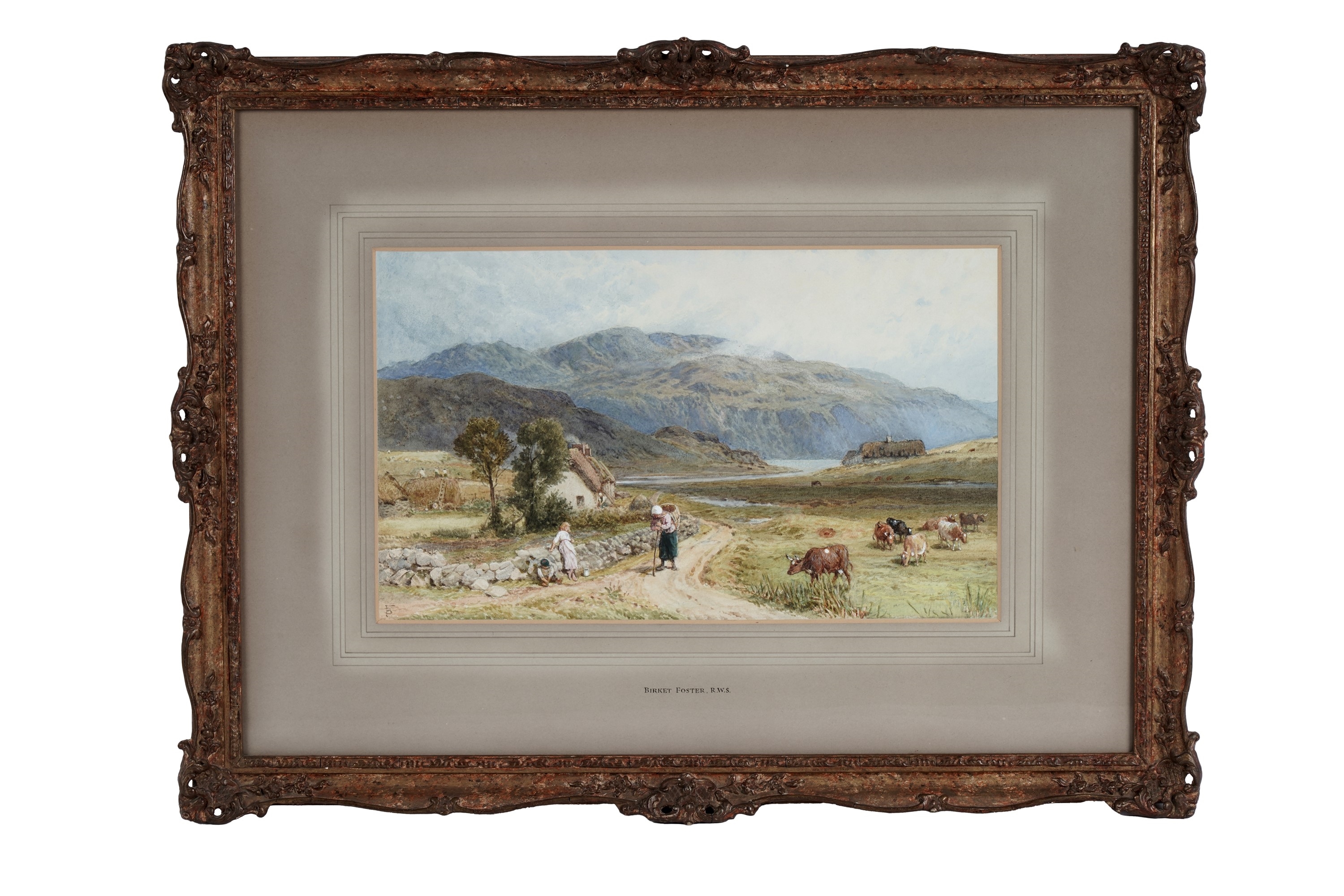 Myles Birket Foster | Loch Alsh | watercolour | MutualArt