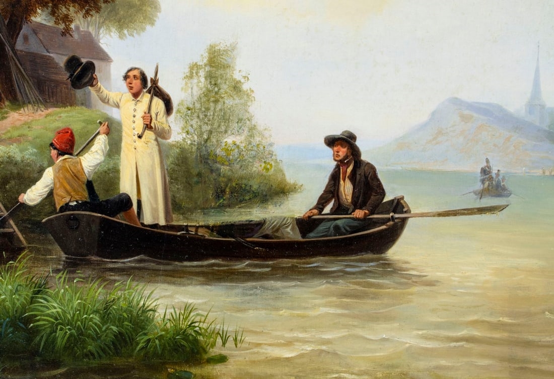 Wilhelm Alexander Meyerheim | Farewell (1845) | MutualArt