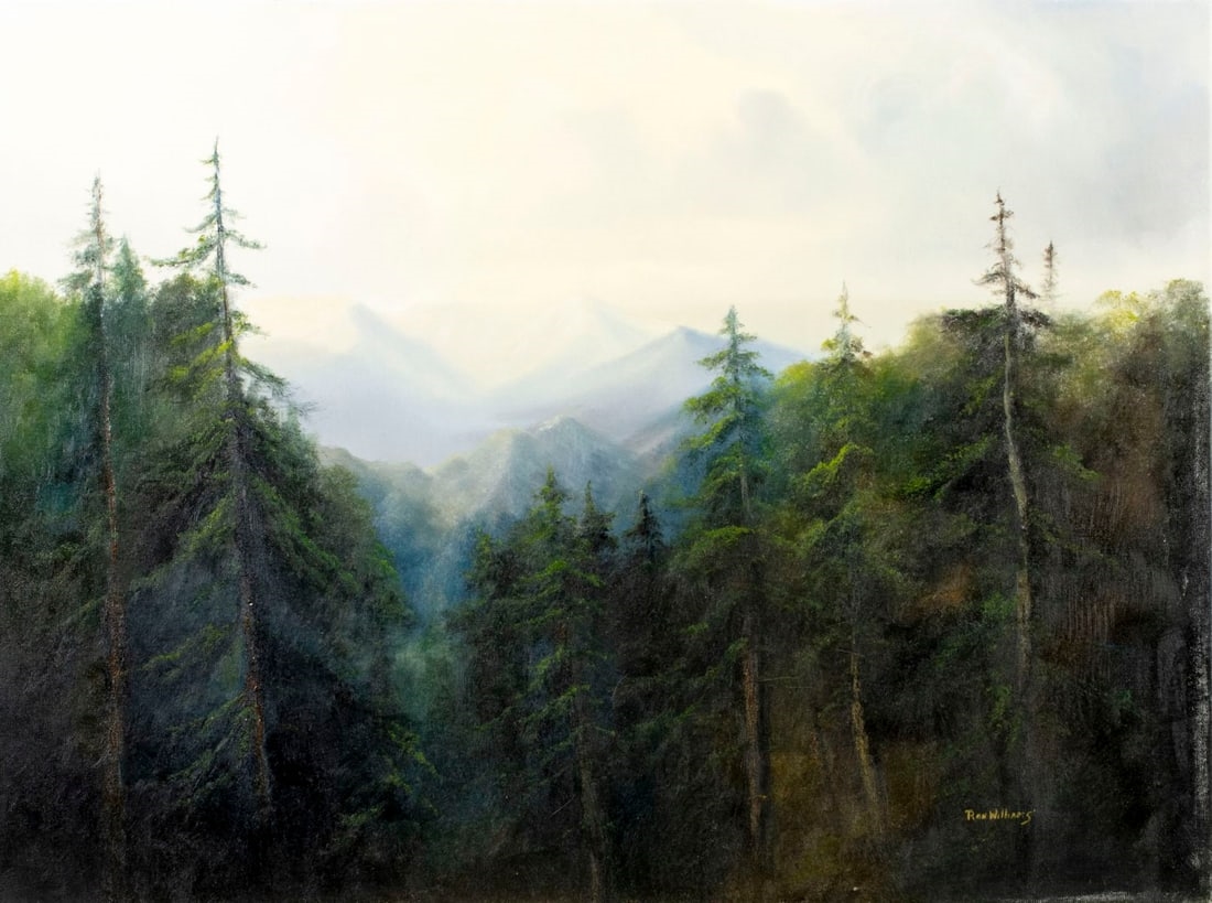 Ron Williams | Mountain Landscape | MutualArt