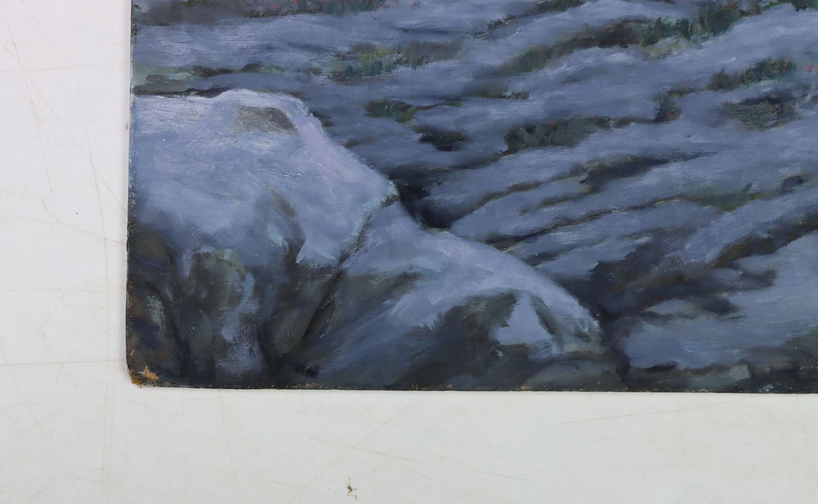 Glen Fortune Banse | Winter Landscape with Lighthouse | MutualArt