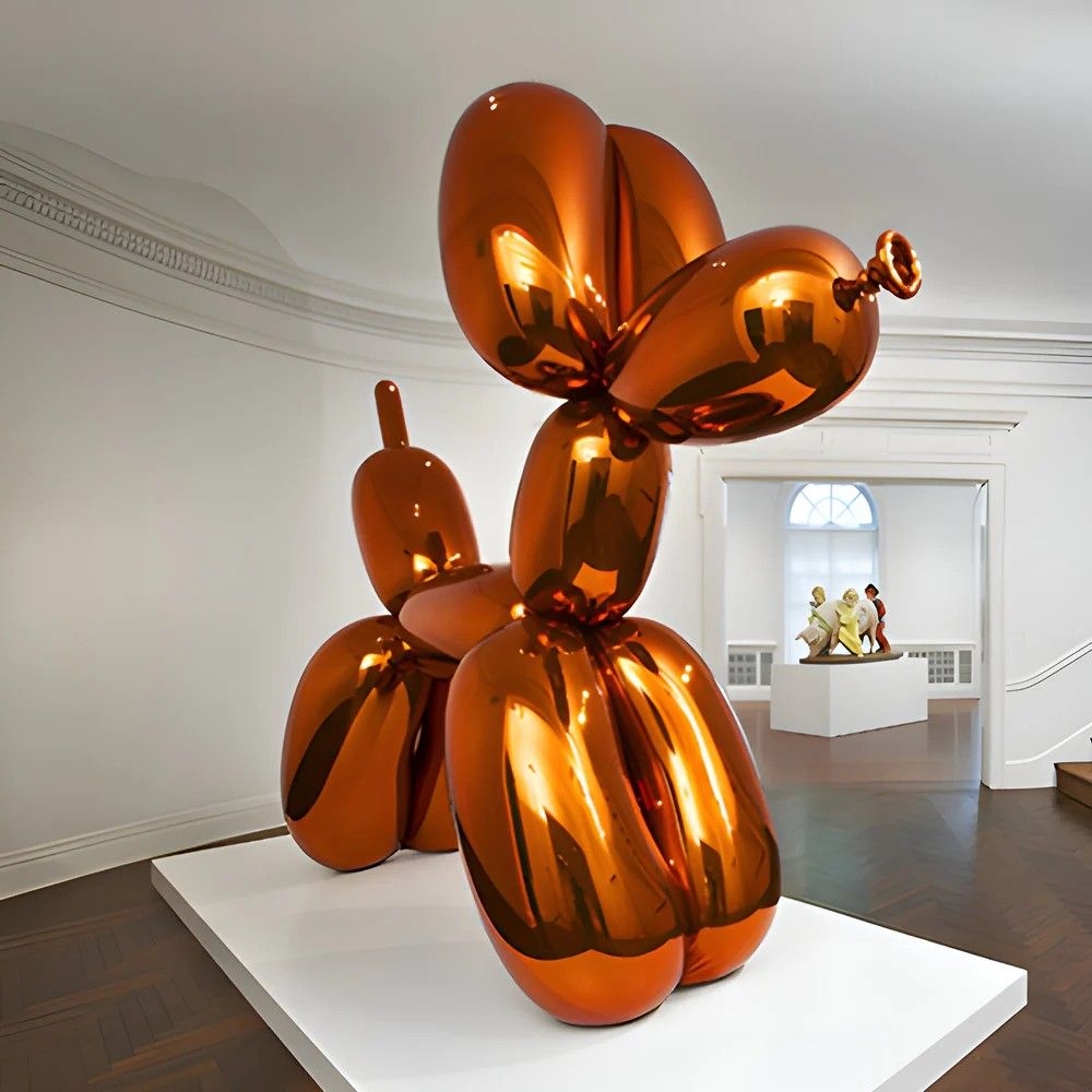Jeff Koons | Black onyx balloon dog sculpture | MutualArt