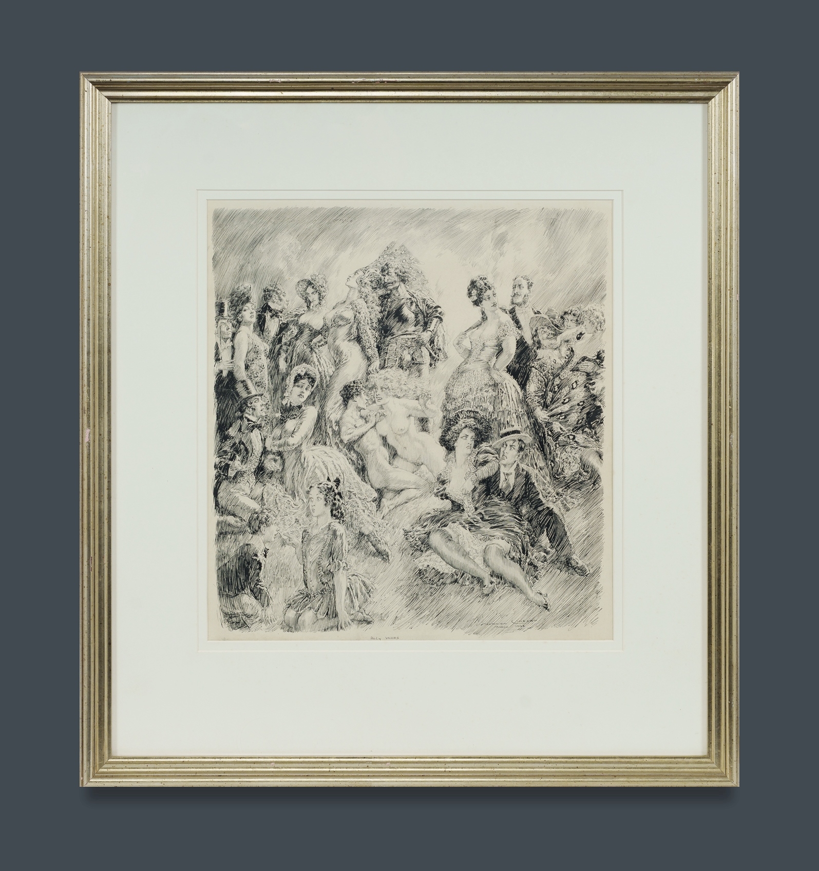 Norman Lindsay | Holy Wars (1942) | MutualArt