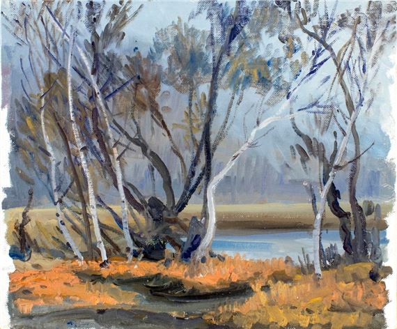 William Alexander Drake | Autumn Landscape | MutualArt