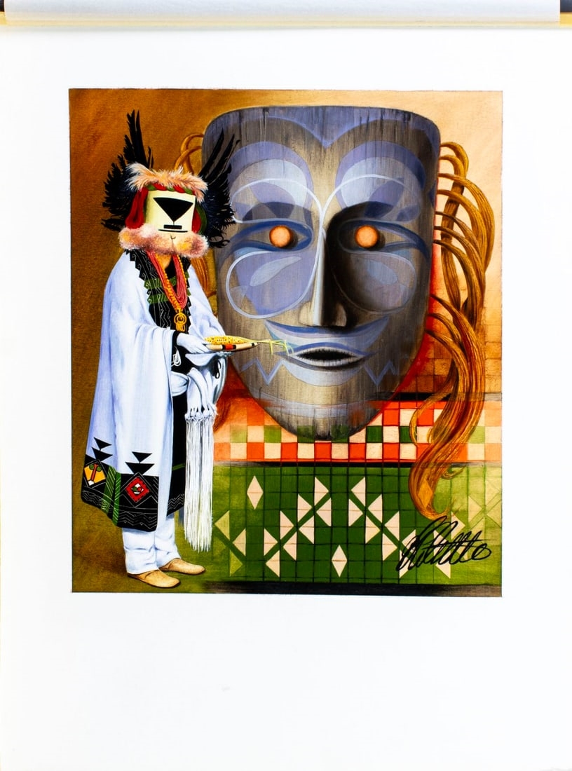 Ed Little | Pre-Columbian Design (1989) | MutualArt