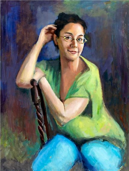 John Reilly | Portrait of Seated Woman | MutualArt