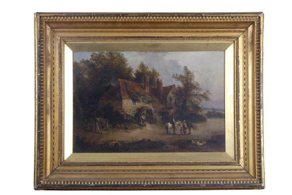 Thomas Whittle the Younger | A Rural Kentish Lane (1891) | MutualArt