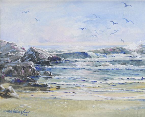 Gary MacWilliams | Pastel Water (1976) | MutualArt