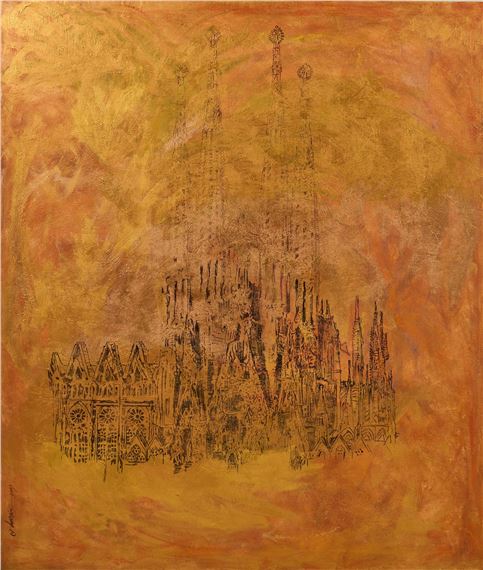 Gilbert Duran | Large Abstract Cathedral | MutualArt