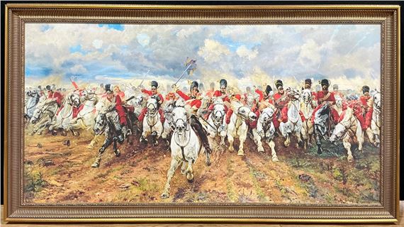 Elizabeth Southerden Butler | Scotland Forever (1881) | MutualArt