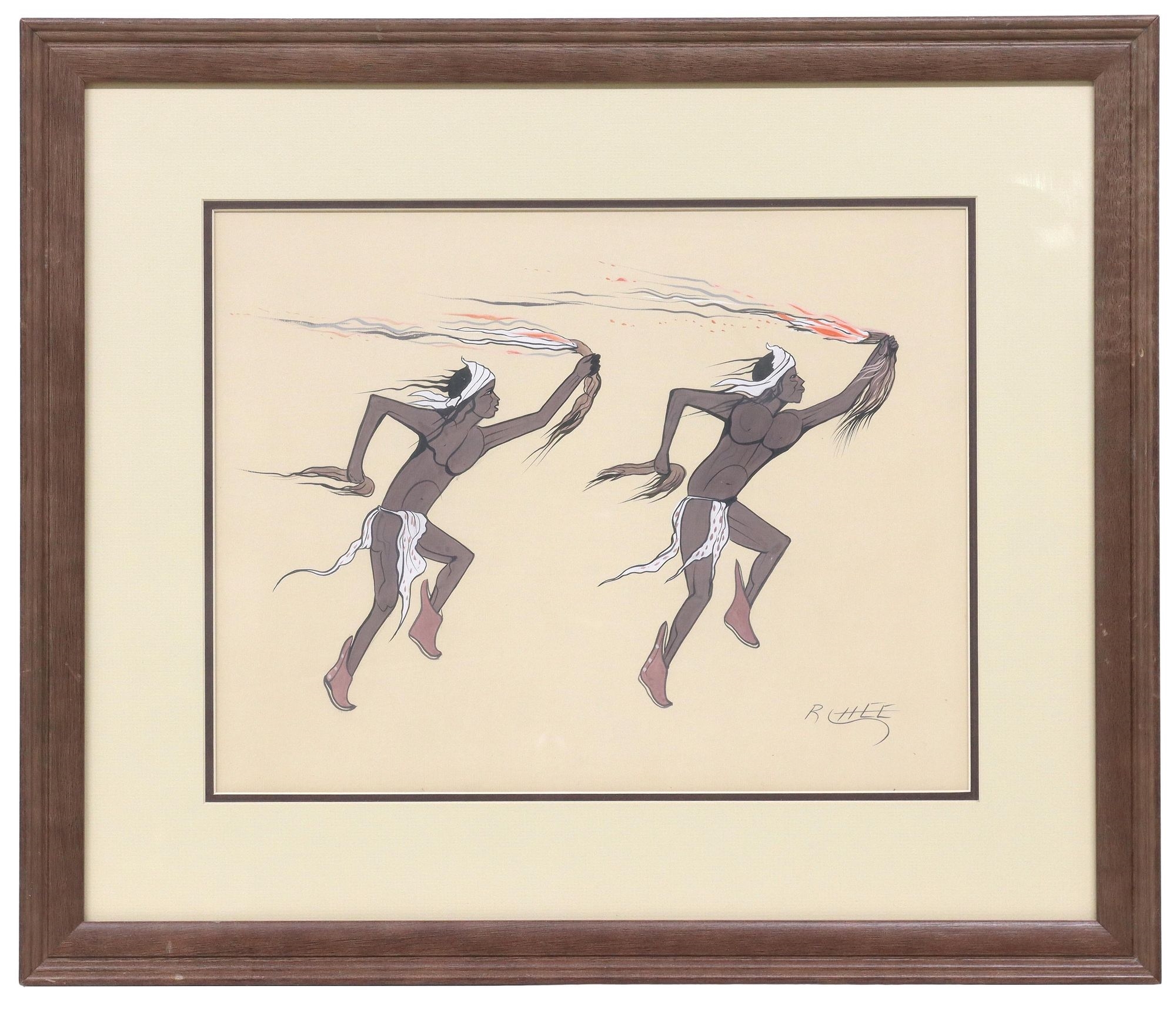 Robert Chee | Navajo Fire Dancers | MutualArt