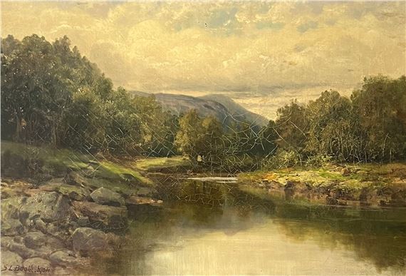 Samuel Lawson Booth | River landscape (1904) | MutualArt