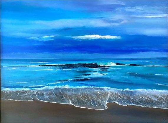 Geoffry Pike | Twilight Lake Entrance | MutualArt