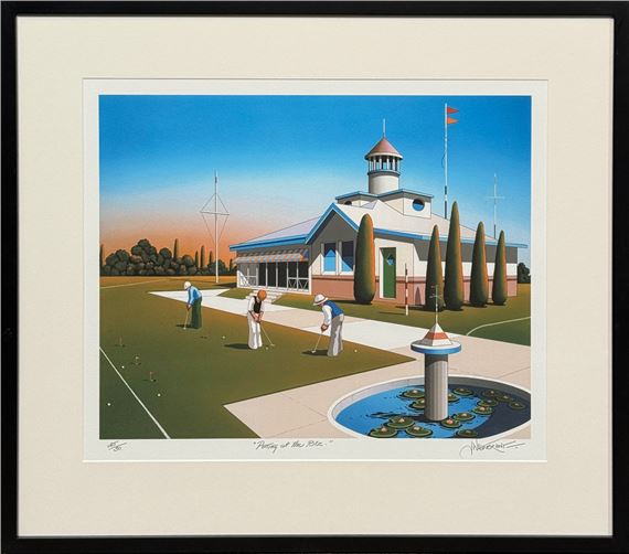 James Willebrant | Putting At the Ritz | MutualArt
