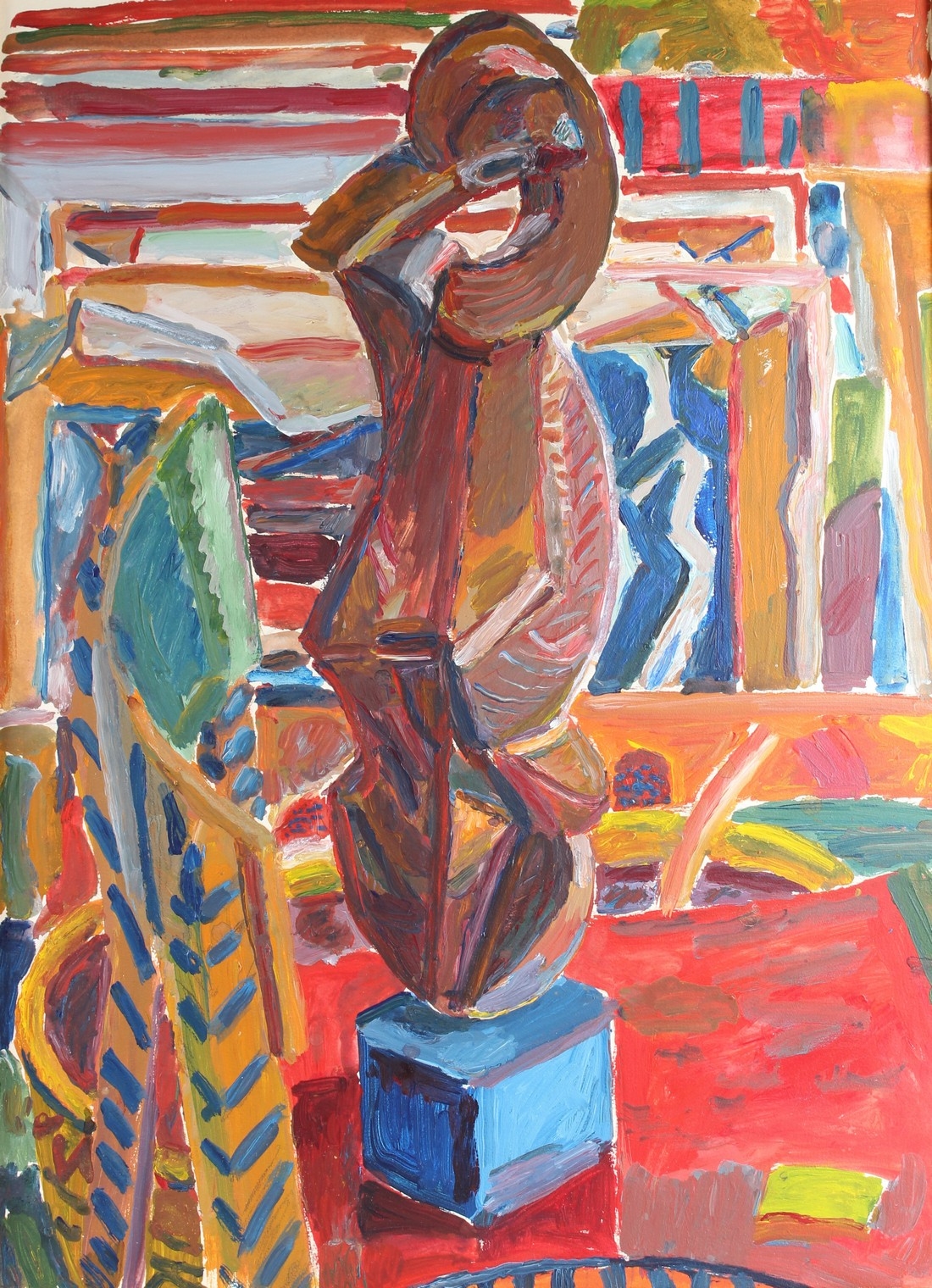 George Winston Hooper | Still life with statue | MutualArt