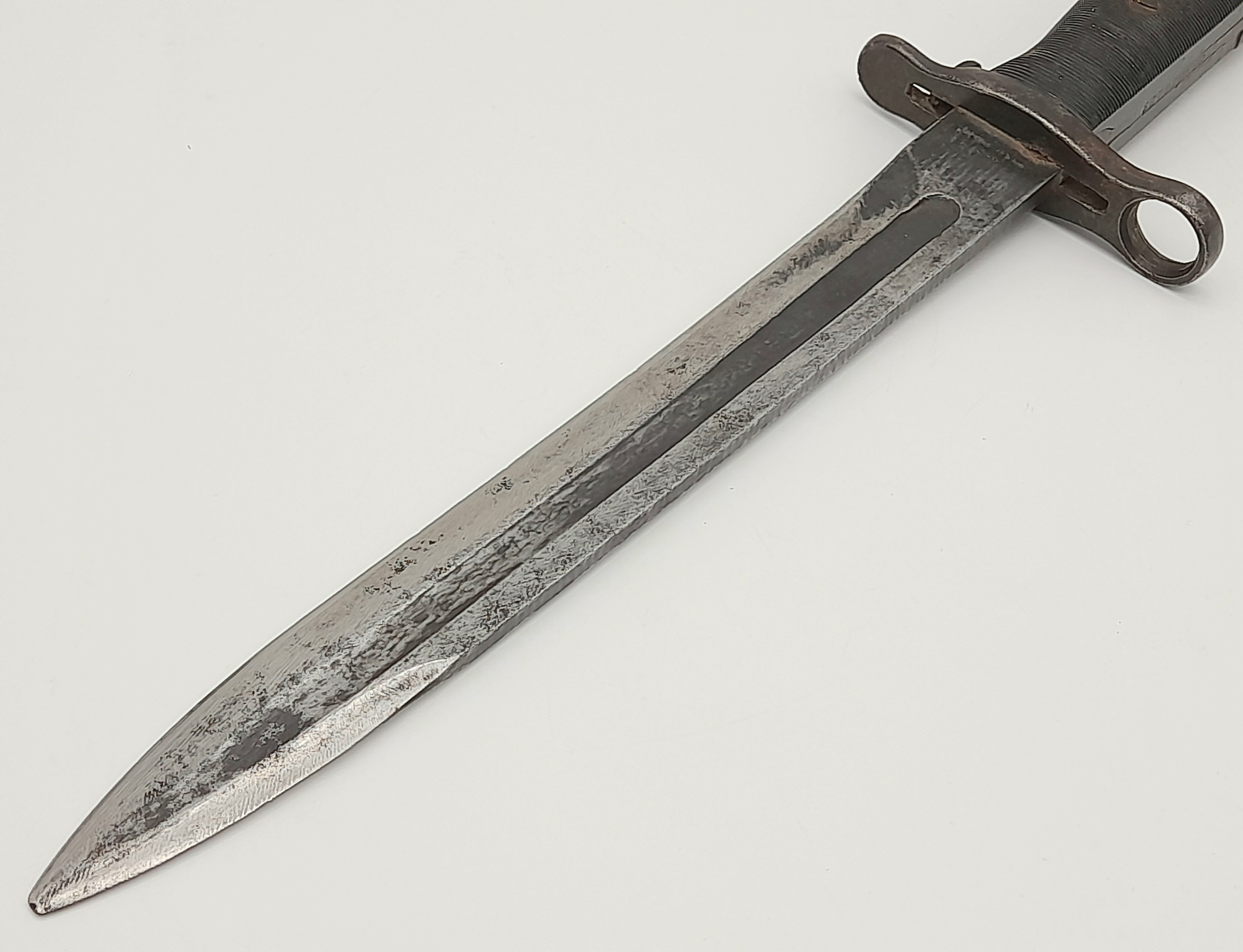 Gareth Wood | WW2 US M1 (E) Garand bayonet Dated 1943 (1943) | MutualArt