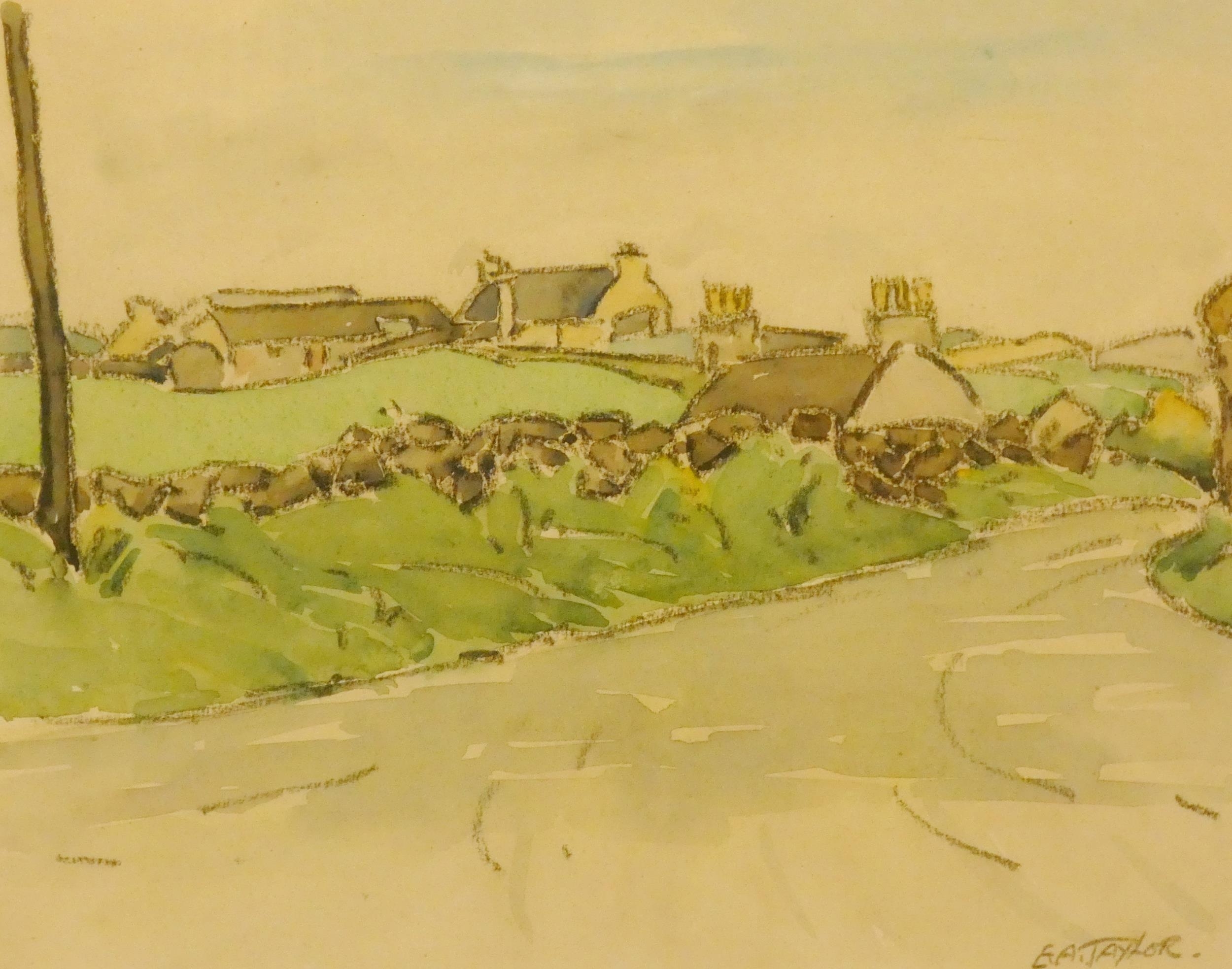 Ernest Archibald Taylor | A Galloway Village | MutualArt