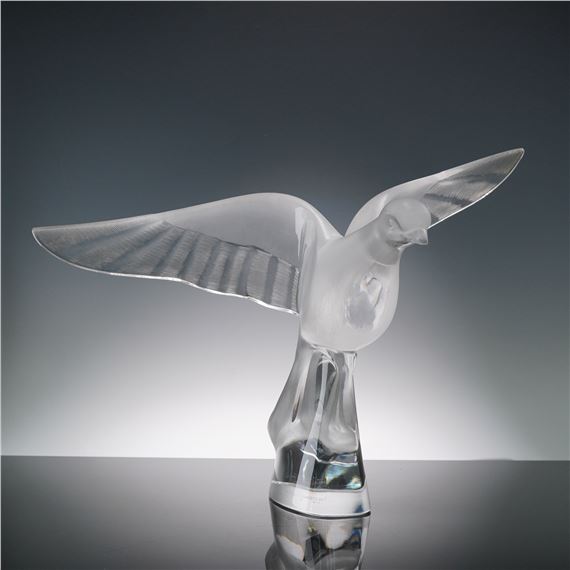 René Lalique | Lalique Crystal Sculpture, Colombe Clita Dove (20th ...