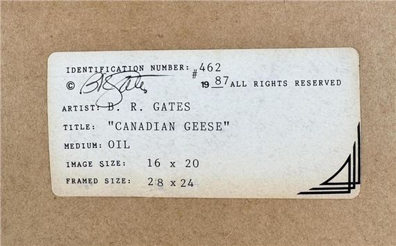 Betty Russell Gates | Canadian Geese | MutualArt