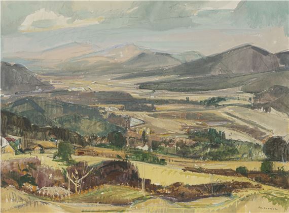 Walter Marcuse | View of the Chiemgau (Circa 1920) | MutualArt