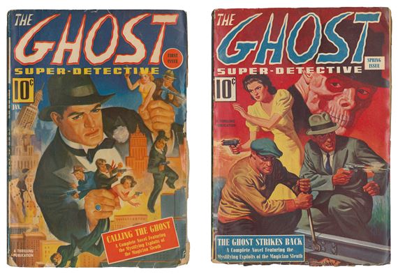 George Chance | The First Two Issues of “The Ghost Super-Detective; Vol ...
