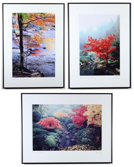 Allan Bruce Lee | The Old Mill Stream; Japanese Garden (x2) (1981 ...