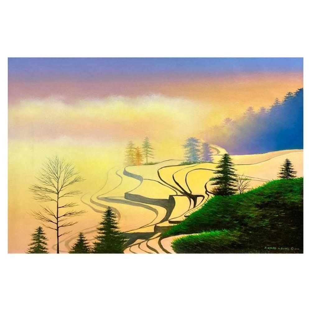 Richard Leung | Golden Rice Terraces | MutualArt