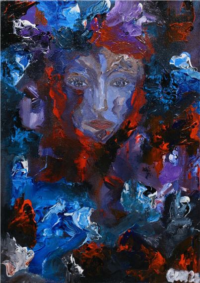 Eric Sher | Abstract Face (1924) | MutualArt