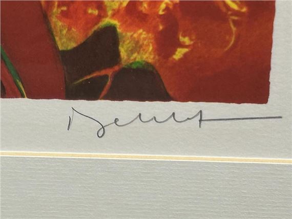 Émile Bellet | Beautiful Signed Emile Bellet Lithograph | MutualArt