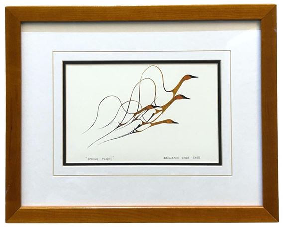 Benjamin Chee Chee | Oie (1975) | MutualArt