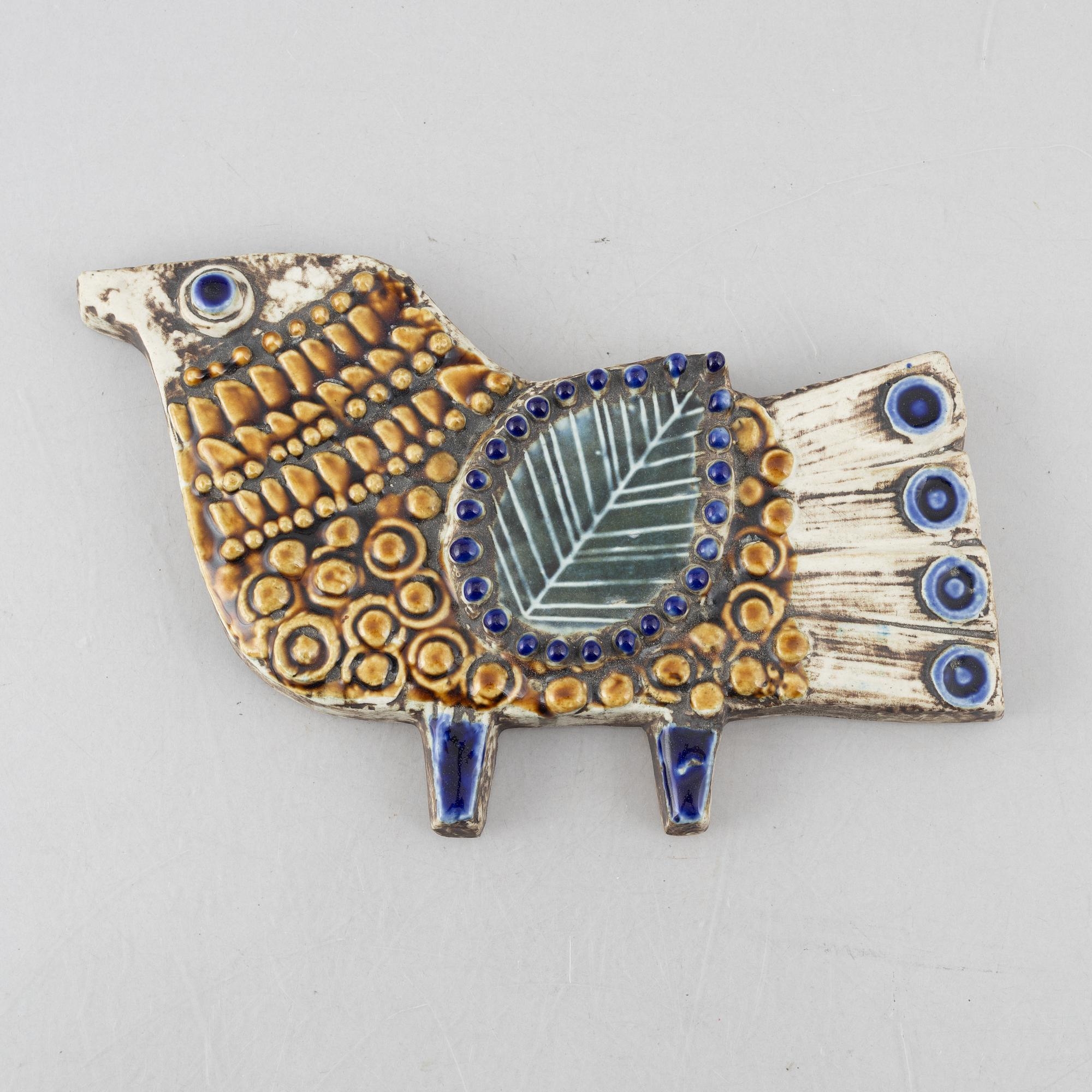 Lisa Larson | Lisa Larson, three stoneware wall reliefs, Gustavsberg ...