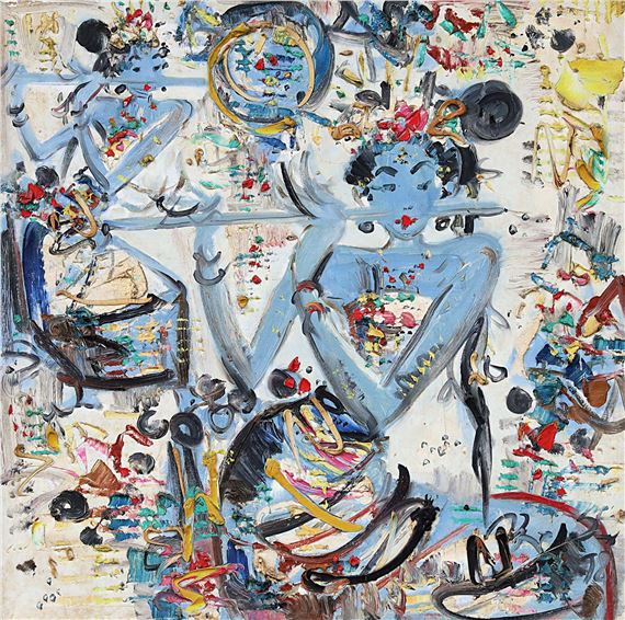 Nyoman Gunarsa | NYOMAN GUNARSA | Flute Dancer (Penari Suling), 1998 ...