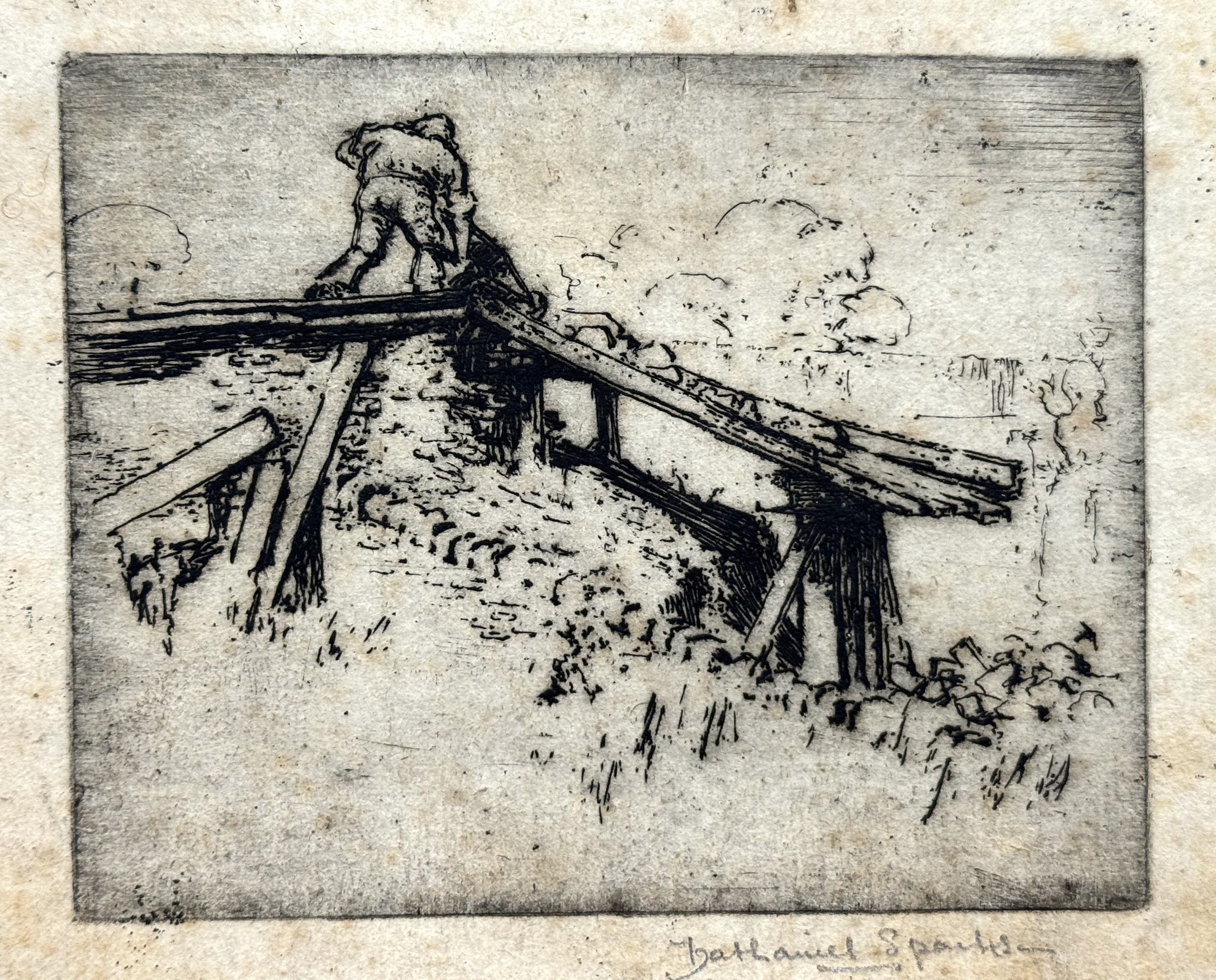 Nathaniel Sparks | A Collection Of Seven Etchings By Nathaniel Sparks ...