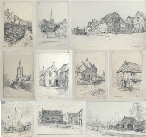 Nathaniel Sparks | A Collection Of Drawings By Nathaniel Sparks | MutualArt