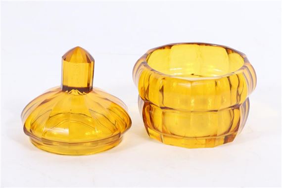 Josef Hoffmann | Josef Hoffmann Wiener Werkstatte Moser faceted glass ...