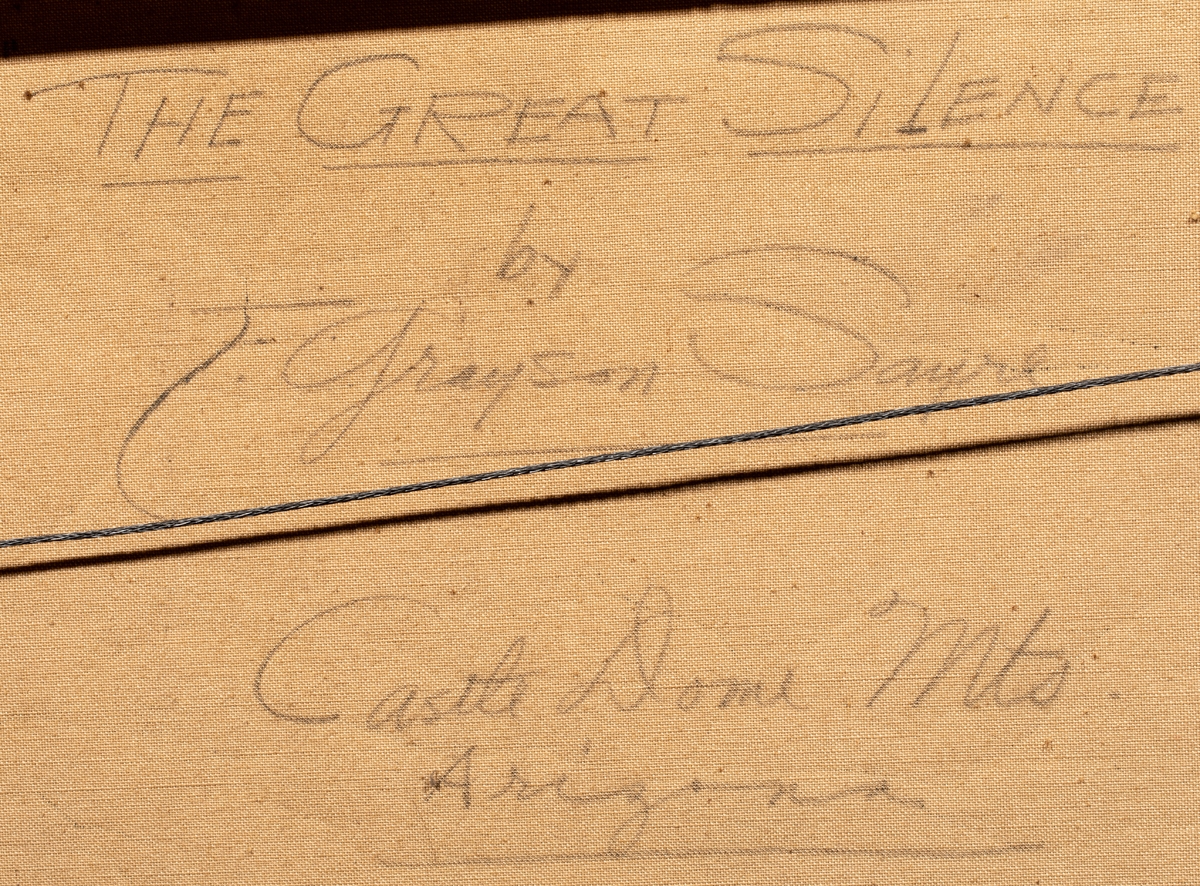 Fred Grayson Sayre | The Great Silence | MutualArt