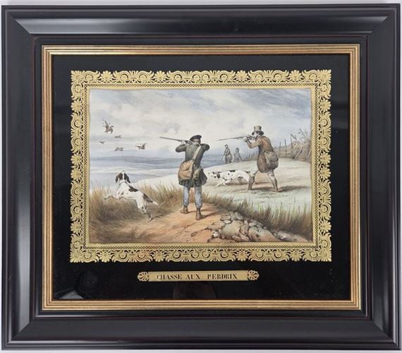 Victor Adam | Chasse aux perdrix | MutualArt