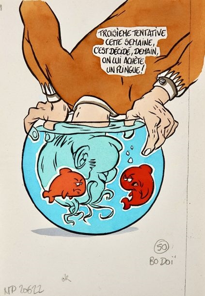 Nicolas Poupon | Illustration for Bo Doi magazine | MutualArt