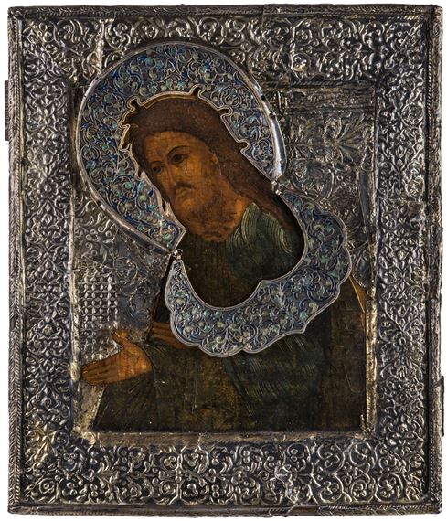 Moscow School,17th Century | Icon John the Baptist (16th Century 17th ...