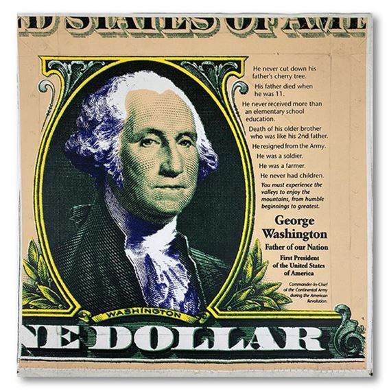 Steve Kaufman | George Washington, Father of Our Nation | MutualArt