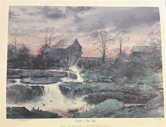 Michael Sloan | Michael Sloan- Limited edition lithograph on paper ...